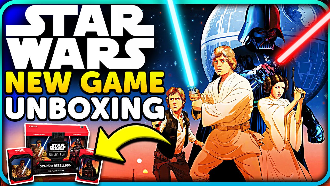 NEW Star Wars Game is here! Star Wars Unlimited Unboxing #ad - YouTube