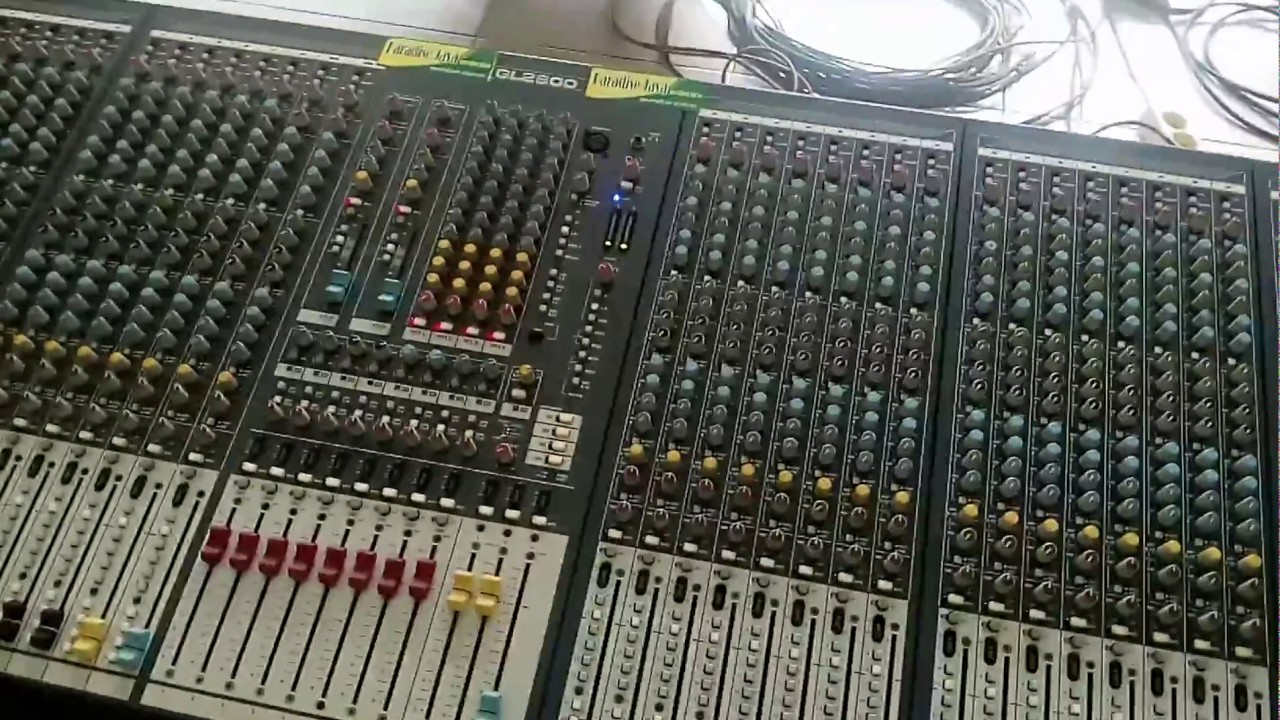 Best ALLEN & HEATH GL2800 52 CHANNEL AUDIO MIXER - YouTube