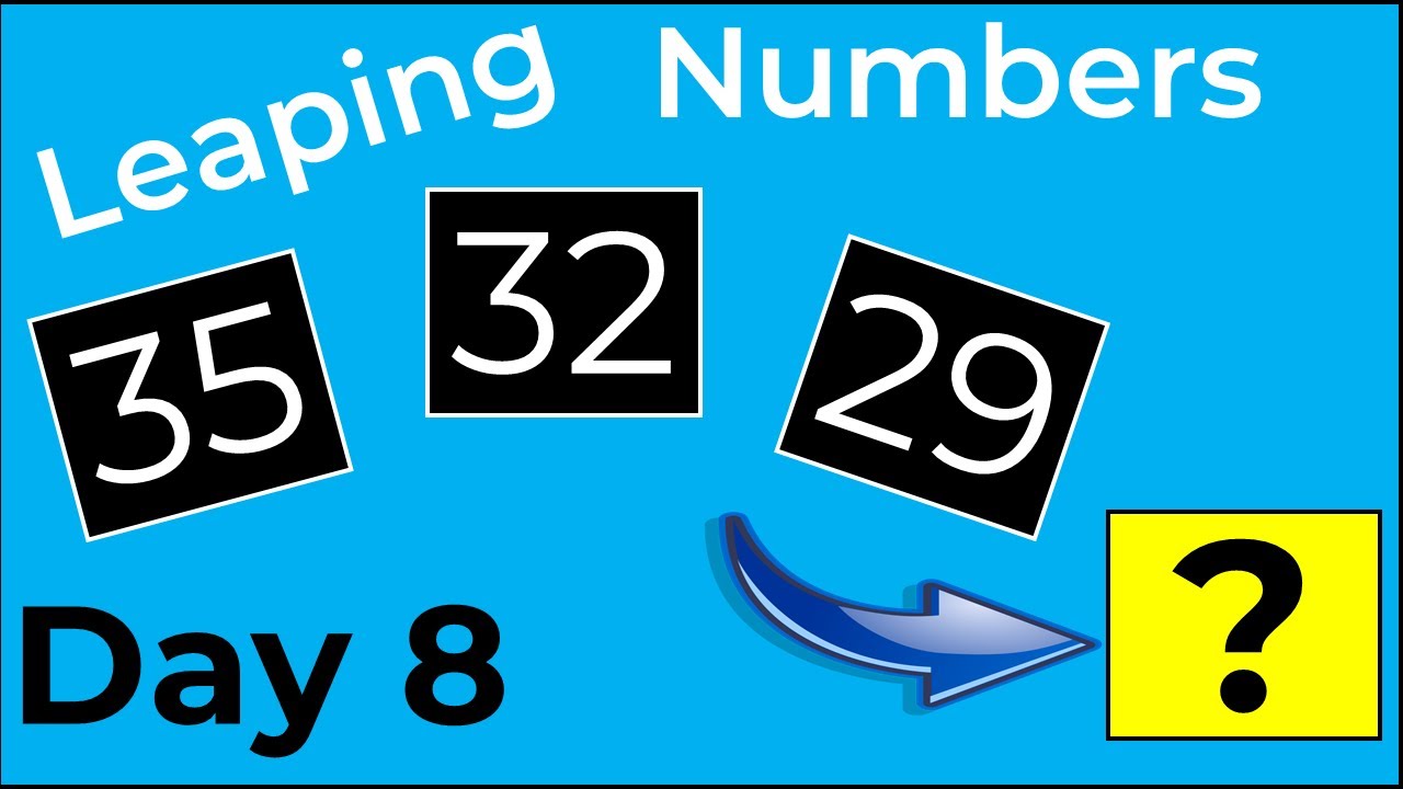 Day 8 - Leaping Numbers: Season 1 - YouTube