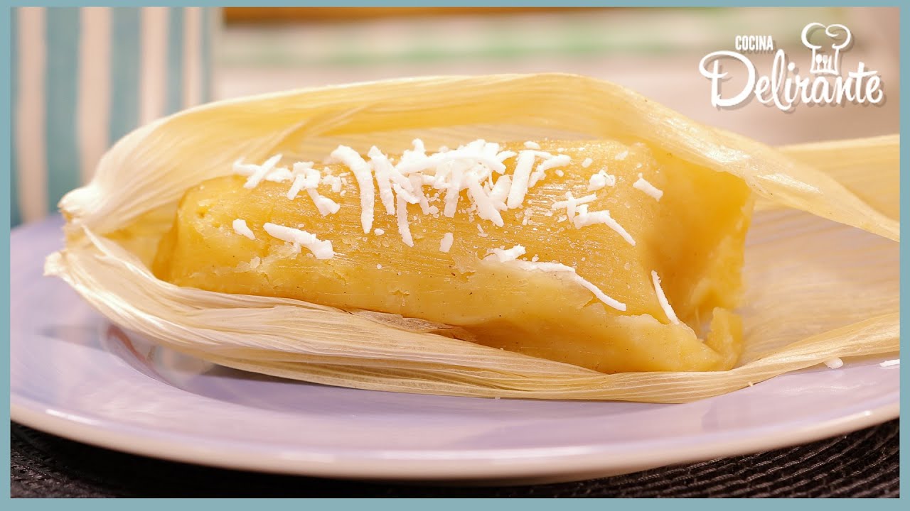 Tamales de PIÑA con COCO | Cocina Delirante - YouTube