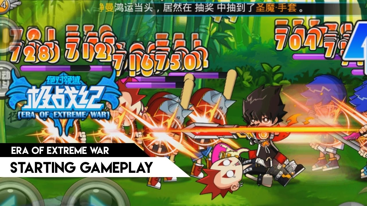 Era of Extreme War (CN) - Starting gameplay footage - YouTube