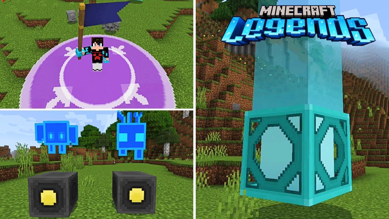 MINECRAFT LEGENDS ADDON - YouTube