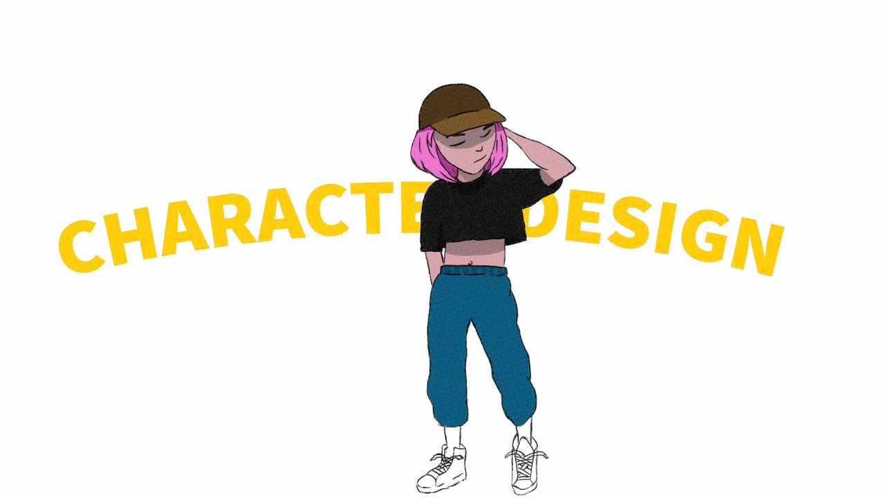 Character Design A Girl - YouTube