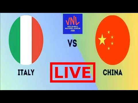 🔴 FIVB LIVE 🔴 ITALY 🇮🇹 vs CHINA 🇨🇳 | 2024 WOMEN'S VOLLEYBALL NATIONS ...