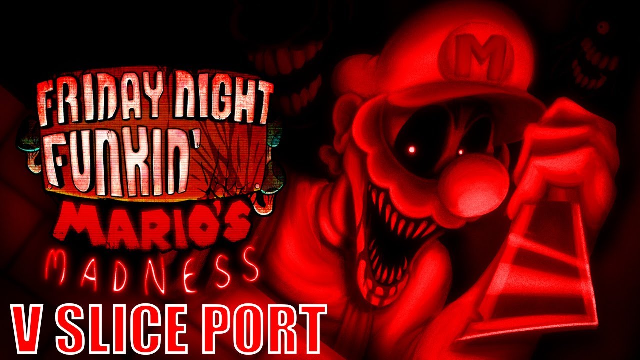 FNF: Mario's Madness V2 MX [V Slice Port] [ON CONTROLLER] - YouTube