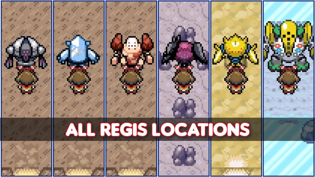 How to Get Regi-Trio, Regidrago, Regieleki & Regigigas - Pokemon Hyper ...