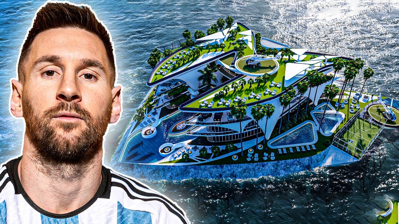 Inside Lionel Messi's $10 Million Florida Mansion - YouTube