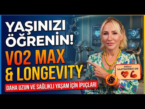 YAŞINIZI ÖĞRENİN ! VO2 MAX & LONGEVITY | Prof. Dr. Pelin Arıbal Ayral