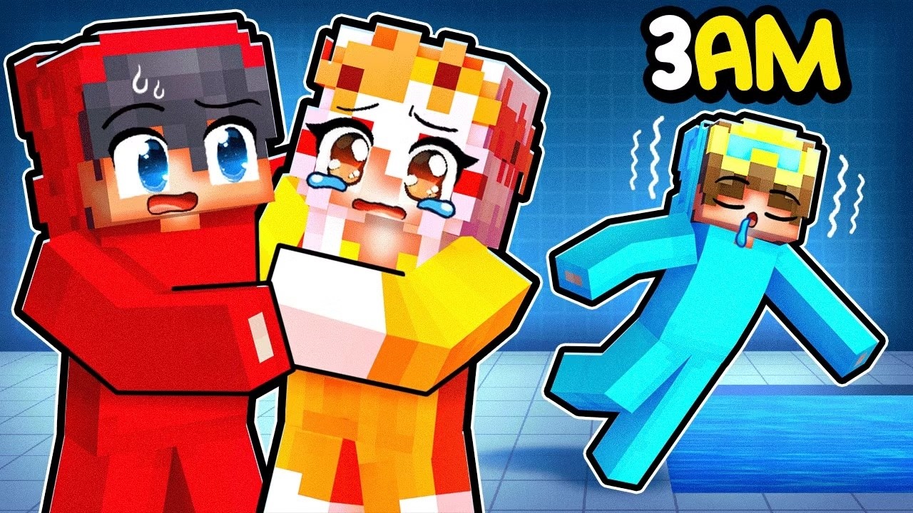 Nico Is SLEEPWALKING At 3AM In Minecraft! - YouTube