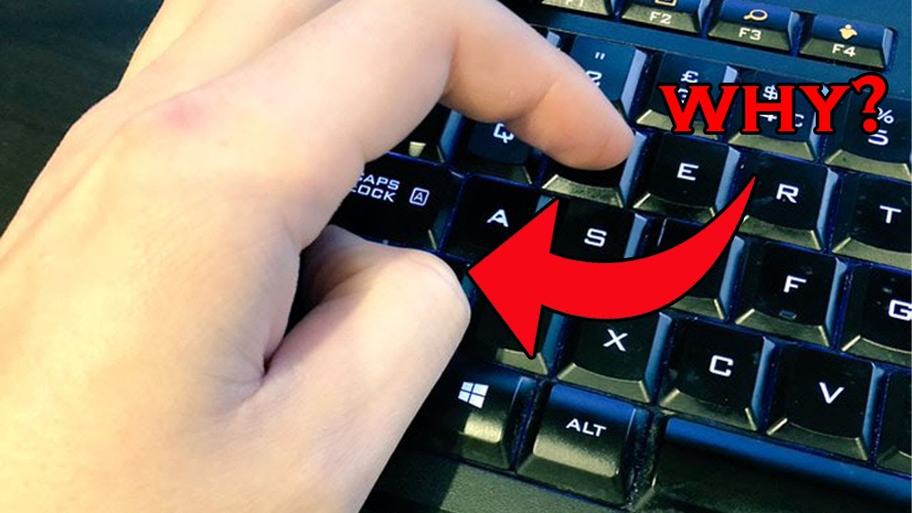 Why Mumbo Jumbo Uses His Thumb to Press Shift (Revealed) - YouTube
