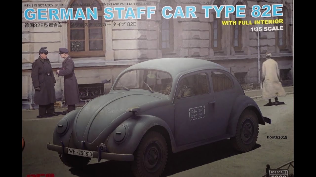 RFM German Staff Car Type 82E with full interior - Rye Field Model 1/35 ...