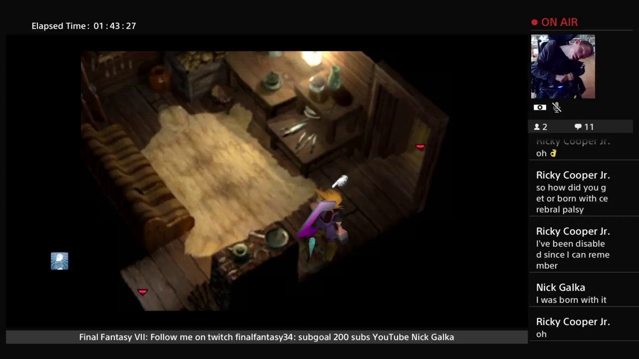 ff7 part 28 grinding at Icicle Inn - YouTube