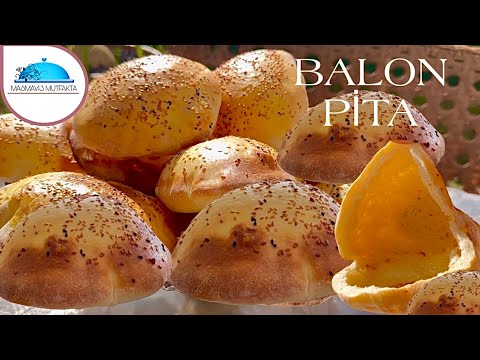 İÇİ BOMBOŞ EN GÜZEL DÖNERCİ  BALON PİTA EKMEĞİ‼️Bu Tarifle Artık Herkes Yapabilir📍