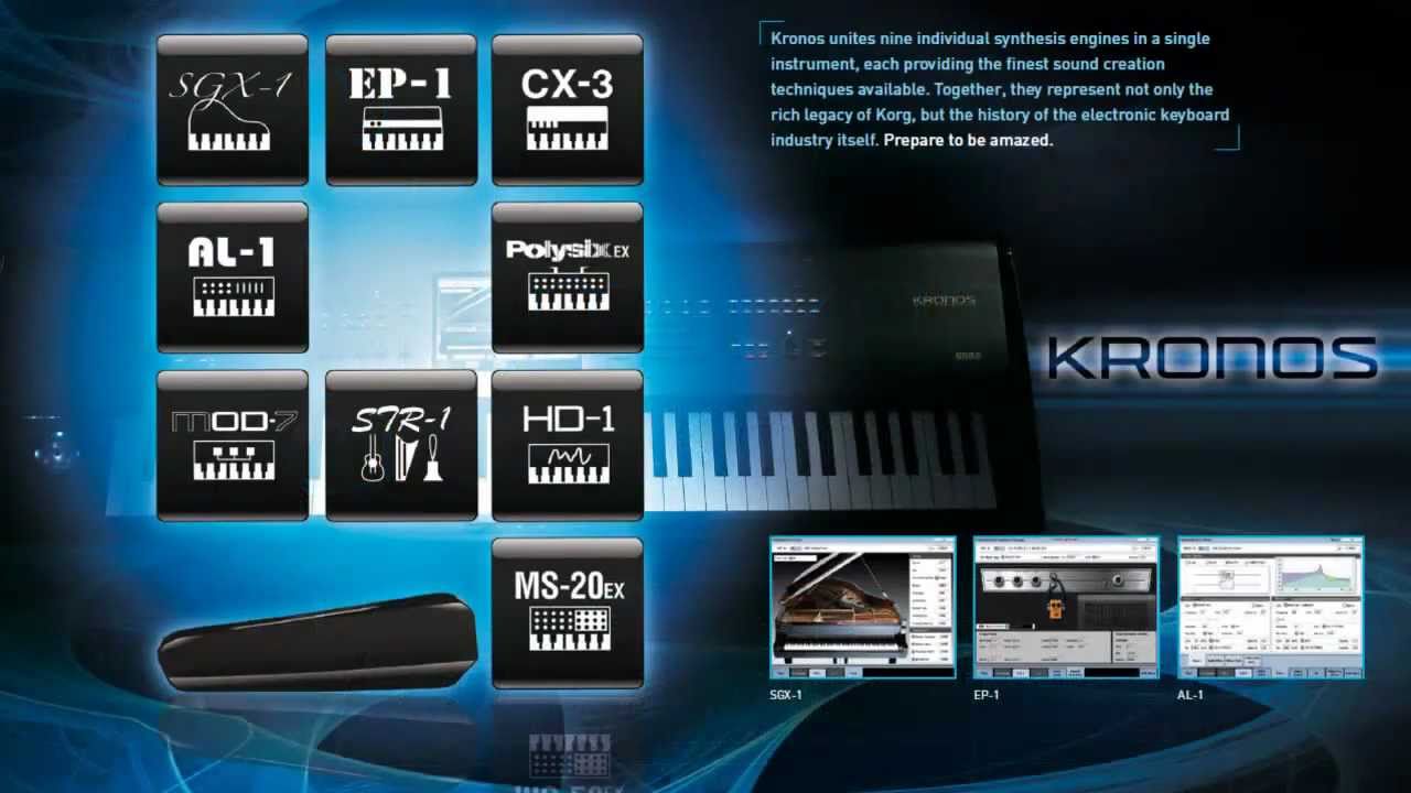KORG KRONOS COMBI NEW DEMO - YouTube