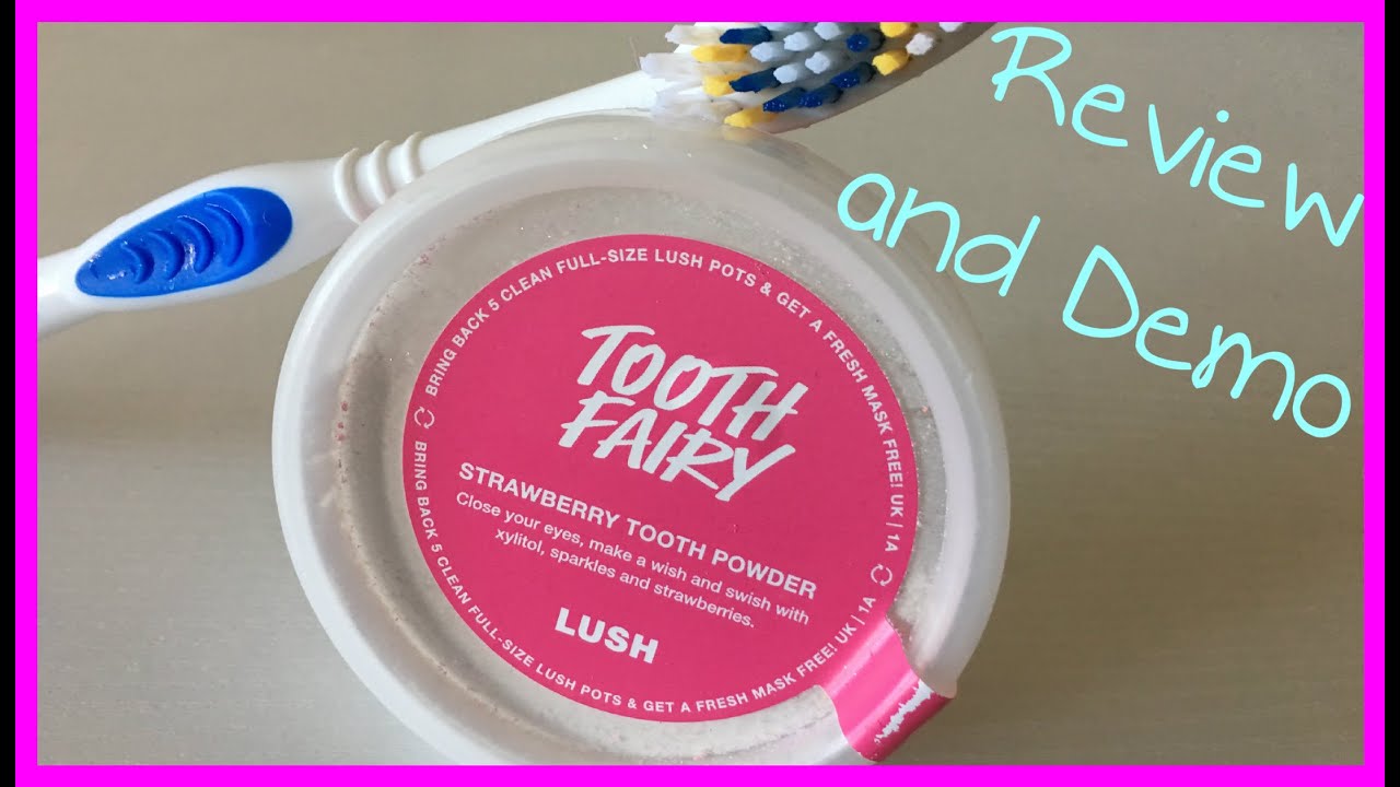 Tooth Fairy Powder Lush Review! - YouTube