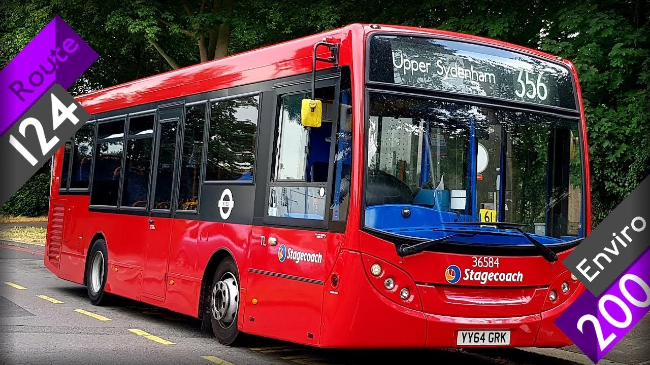 Euro 6 Voith Enviro 200 on Route 124 [Stagecoach Selkent] - YouTube