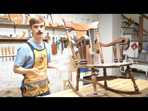 How To Spruce Up An Old Rocking Chair