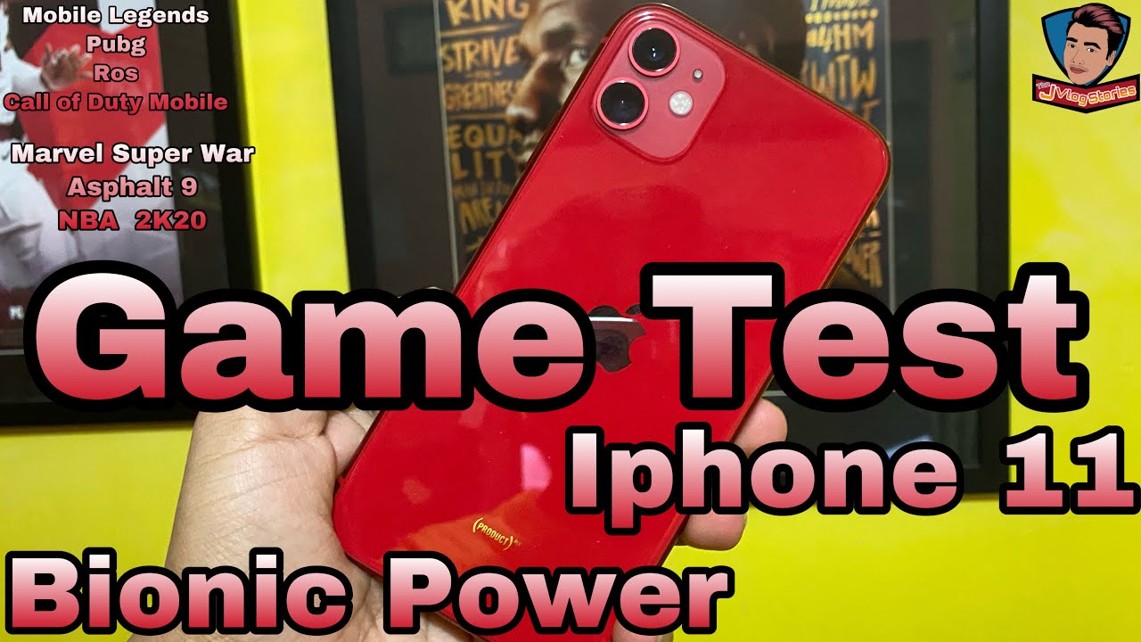 iPhone 11 Game Test - Filipino - YouTube