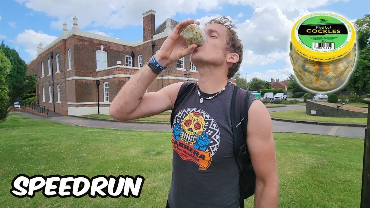 Parsons Pickled Cockles Challenge SPEEDRUN 🐟🇬🇧 - YouTube