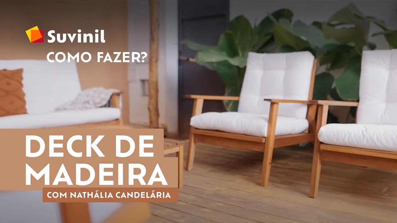 Como fazer um deck de madeira: veja o passo a passo - YouTube
