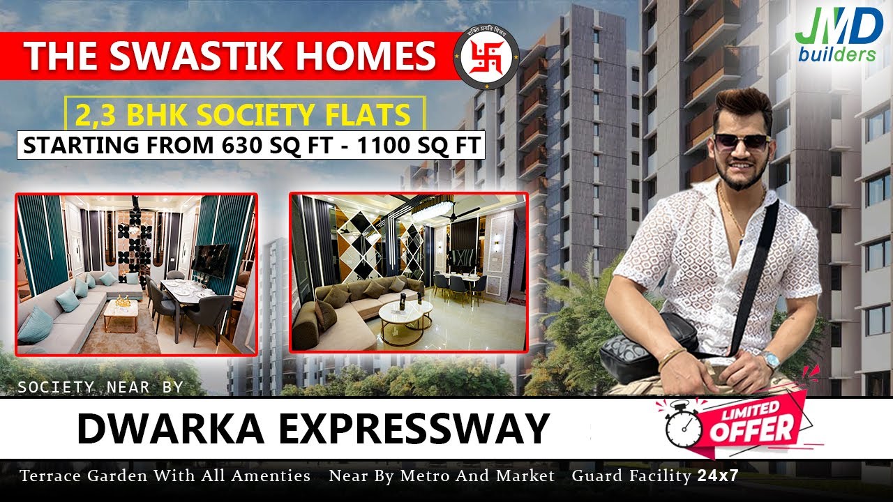 {376-279} Luxurious Society Flat Near By Metro | 2Bhk & 3Bhk Affordable ...