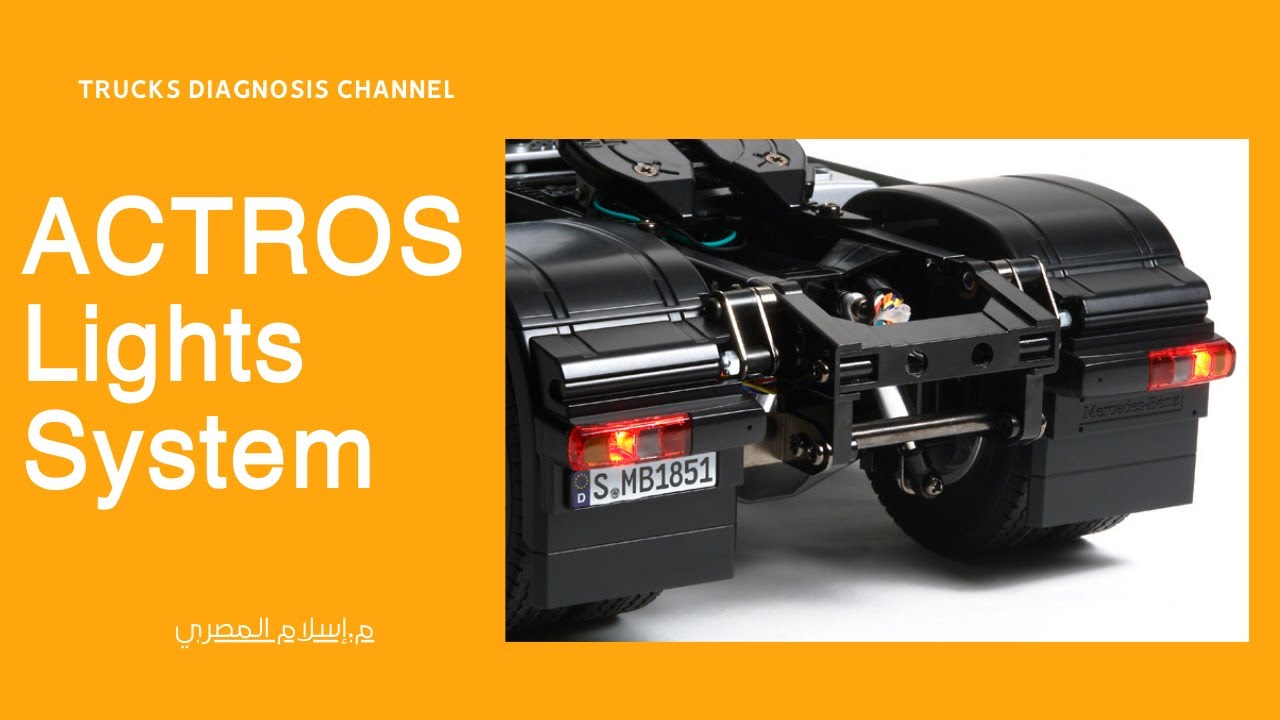 Actros Lighting System (Control Units, CAN Bus, Lamps and Sockets ...