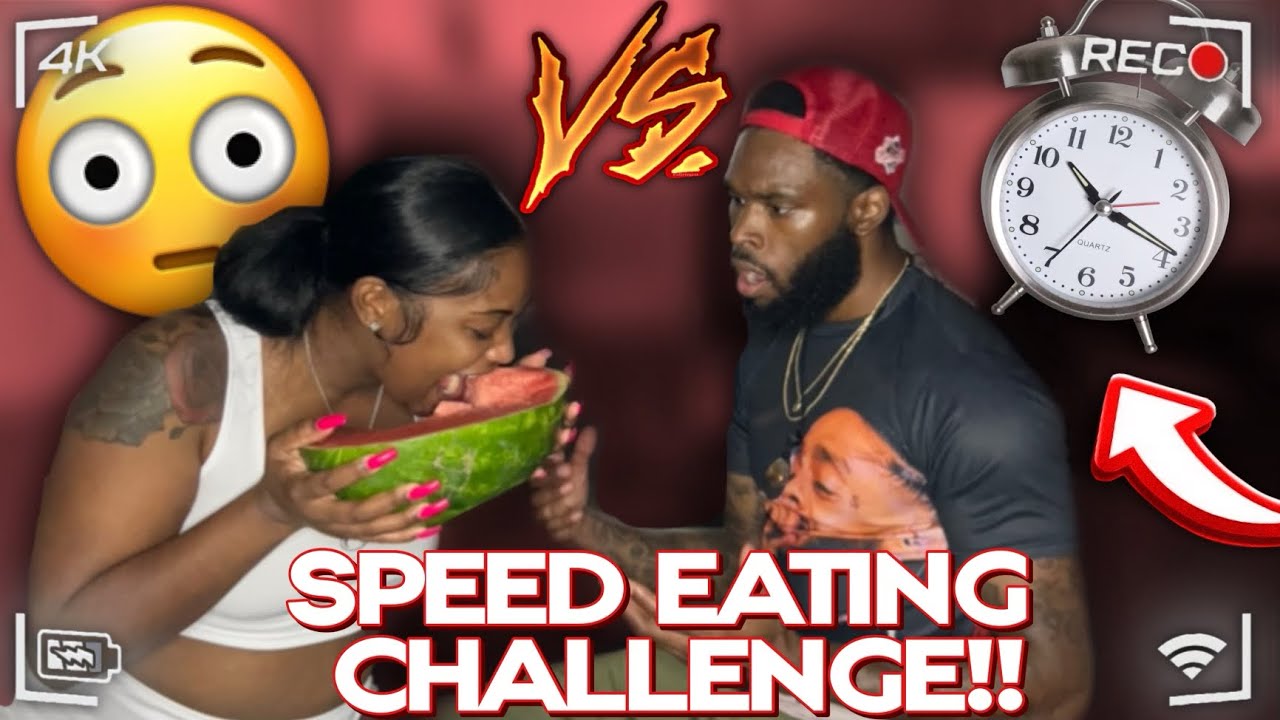 SPEED EATING CHALLENGE!!! - YouTube