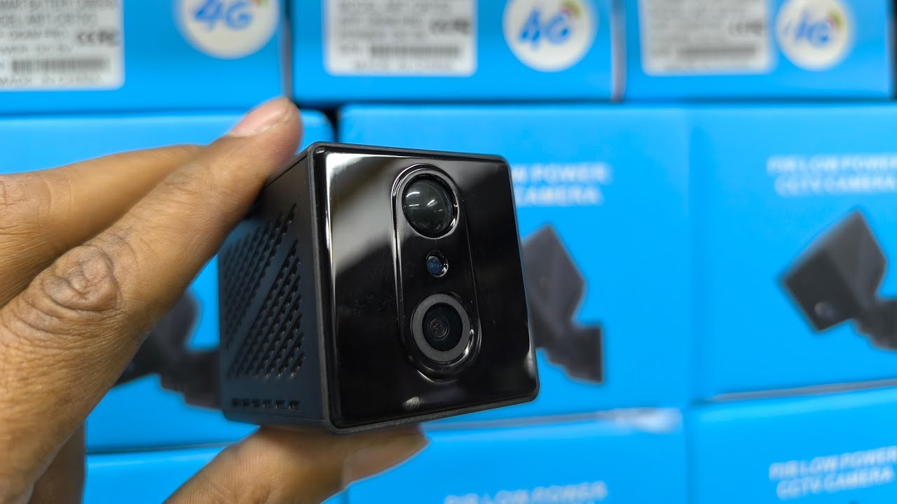 4K 4G Sim support Battery Mini Camera IP Camera Built 3000mAh Battery ...