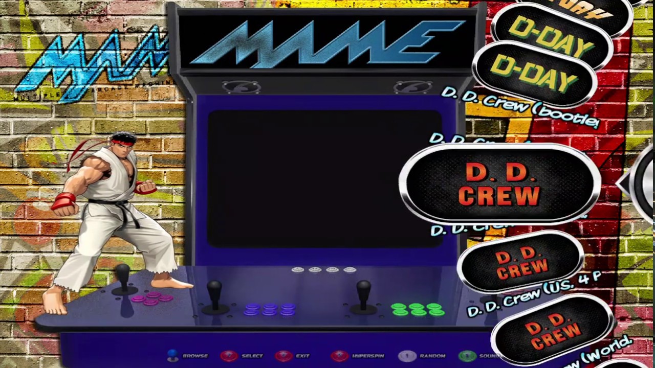 MAME Theme Default Games (HyperSpin) - YouTube