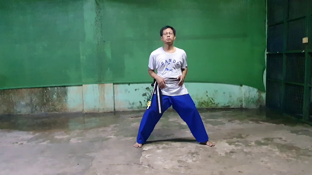 Bando Level-5(Green Belt) Drill-05(Form)(Bando Multi-Defense Form-3 ...