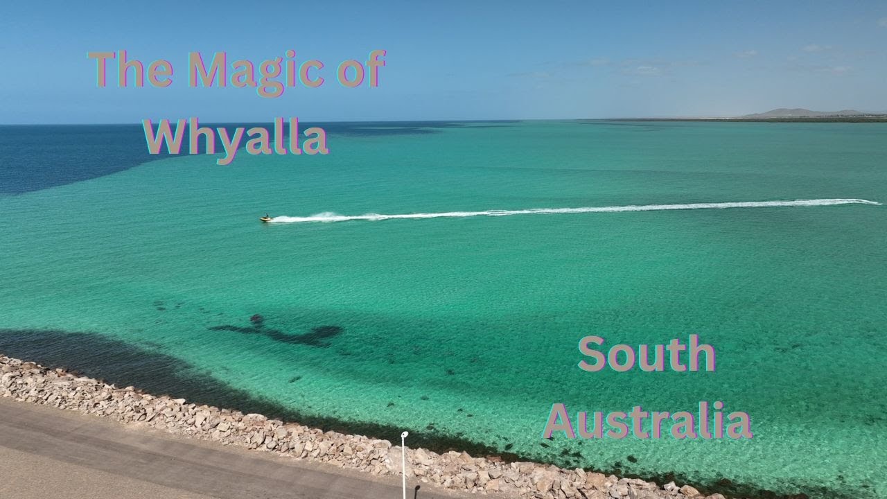 Beach, Jetty & Boat Ramp #mavic3classic #whyalla #southaustralia - YouTube