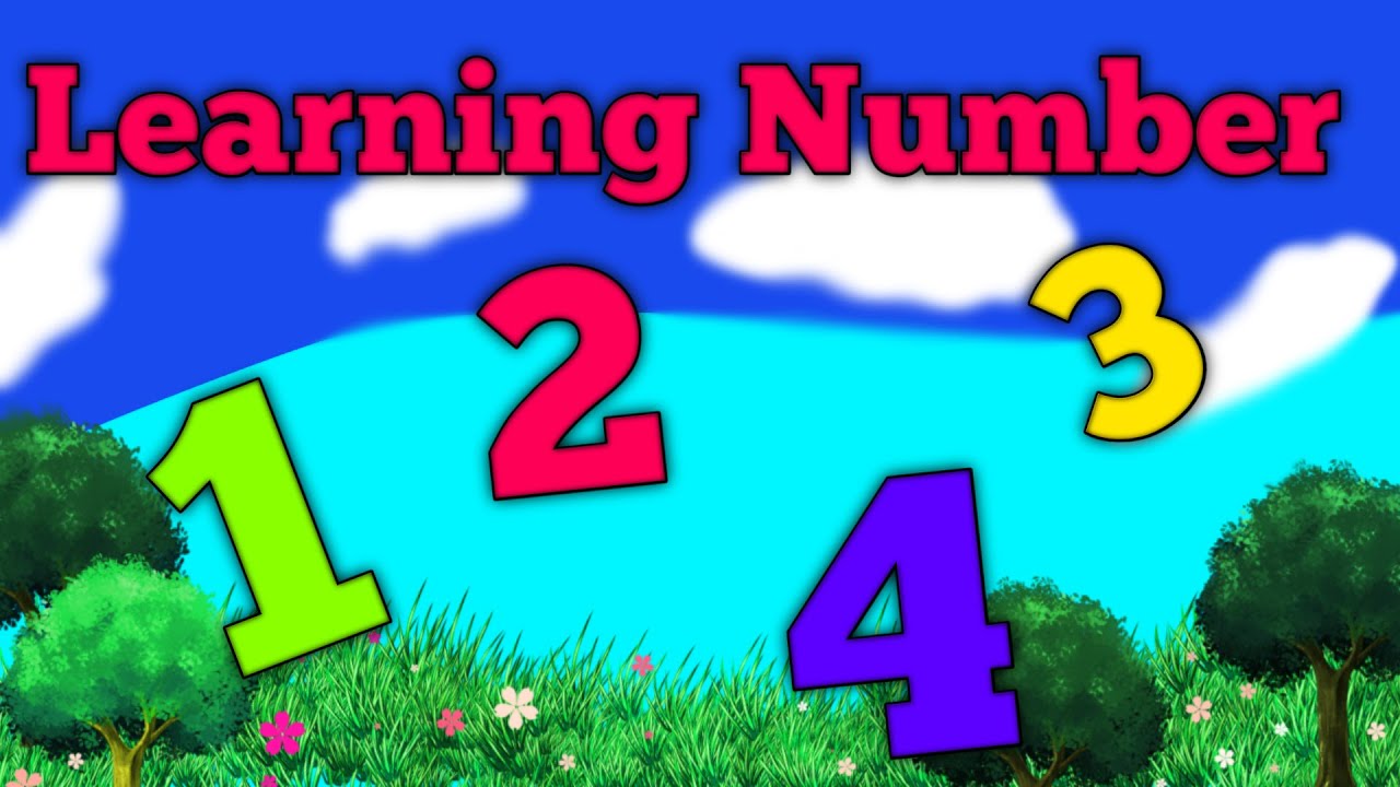 1 to 10 Number for children /Learning Number 1 to 10 with pictures and ...