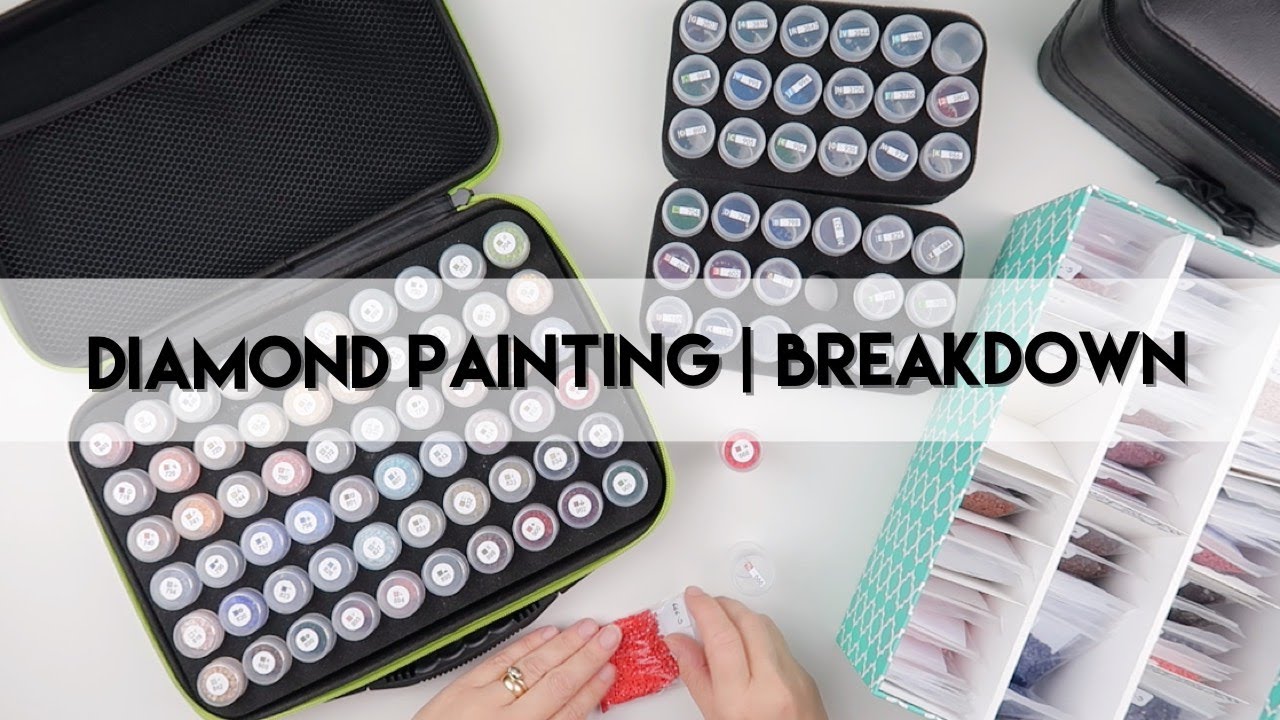 Diamond Painting - Breakdown | Rose - YouTube