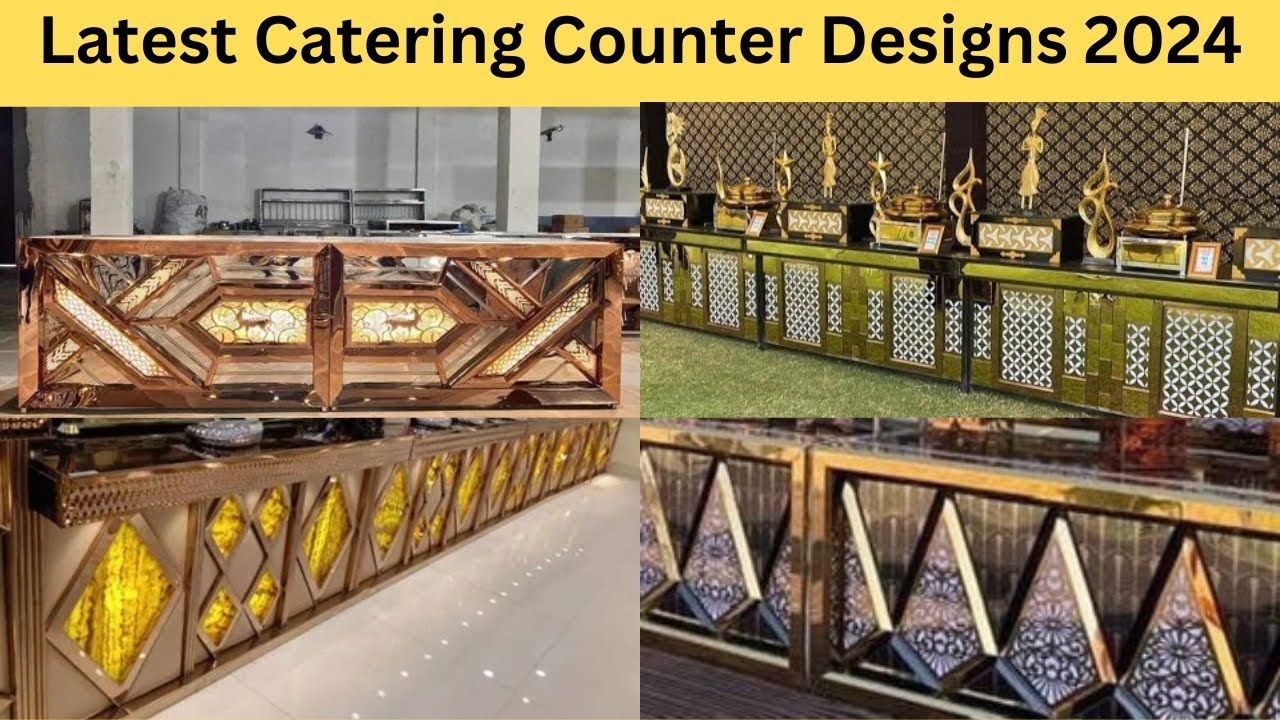 Latest Catering Counter Designs | Catering Buffet Counter Designs ...