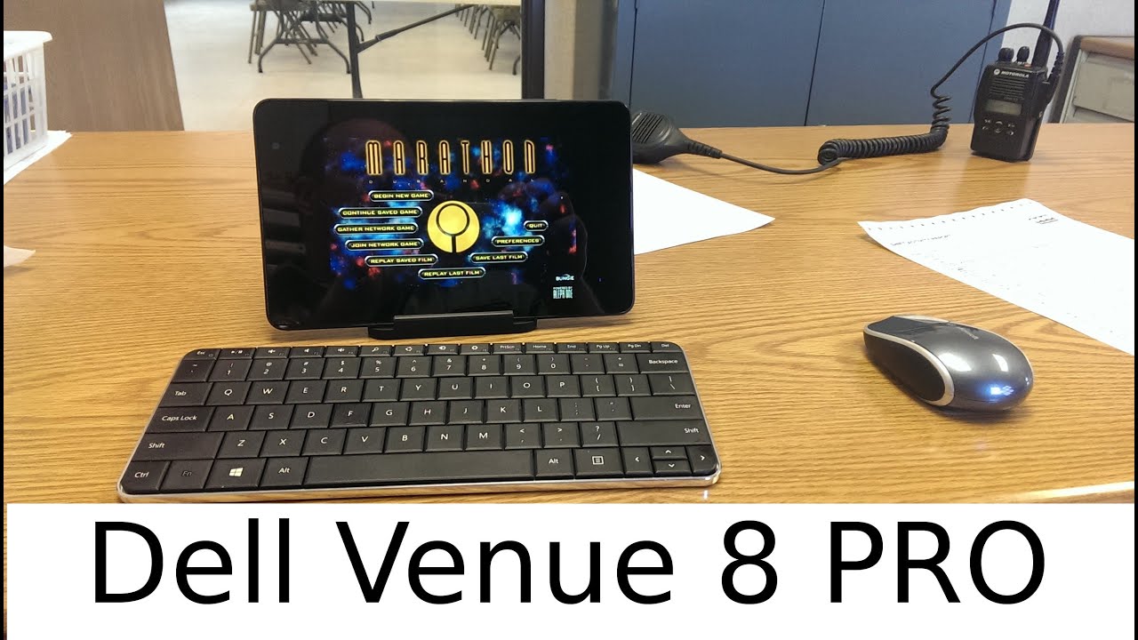 Dell Venue 8 Pro Gaming: Marathon 2 (Aleph One) - YouTube