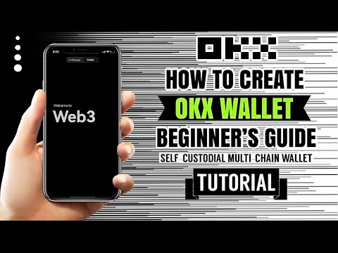 How to CREATE account on OKX Wallet | Self Custodial | Web3 App ...