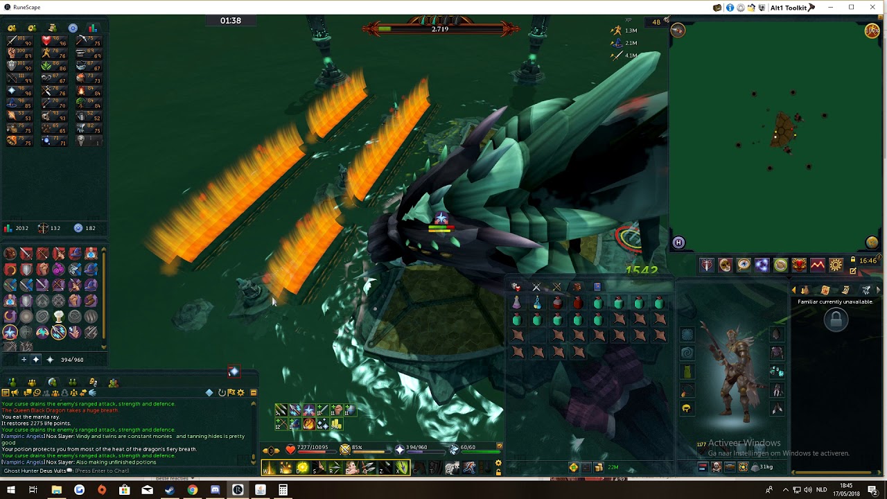 Rs3 killing QBD Including visage! - YouTube