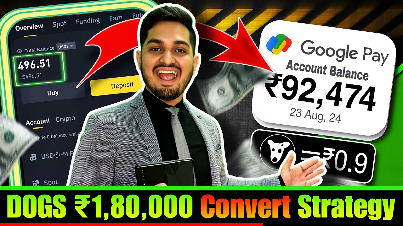 DOGS Airdrop Withdrawal Exact Amount in Bank Calculation | DOGS Price ...