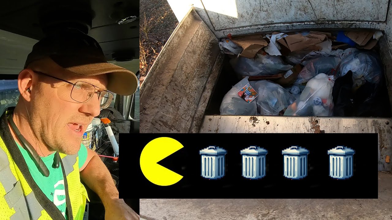 Trash is Like Pac-man - YouTube