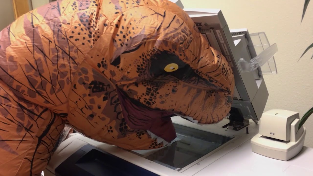 T-Rex Office - YouTube