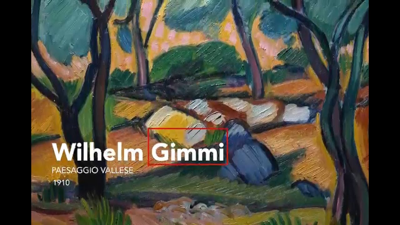 Espressionismo svizzero - "Paesaggio vallese" di Wilhelm Gimmi - YouTube