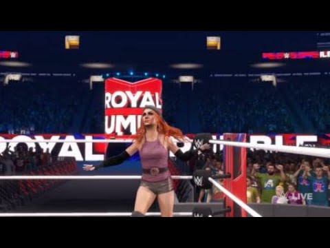 WWE 2K23 ROYAL RUMBLE 4 FATAL WAY TORNADO TAG TEAM ELIMINATION MATCH ...
