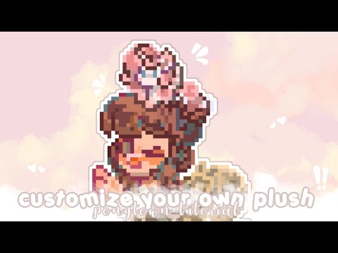 ⋆ 🧸Pony Town⋆˙ ∘₊ ─How To Make Your Own Plush ─ ₊∘ •PONYTOWN NEW UPDATE ...