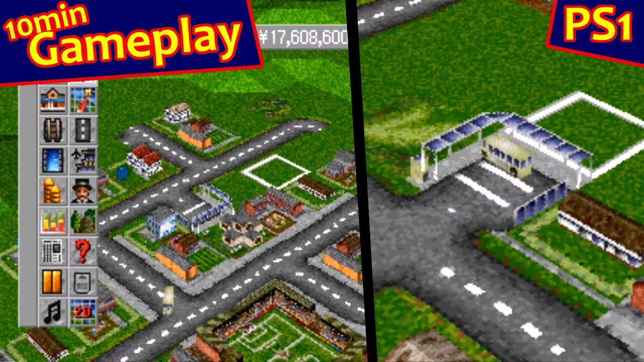 Transport Tycoon ... (PS1) Gameplay - YouTube