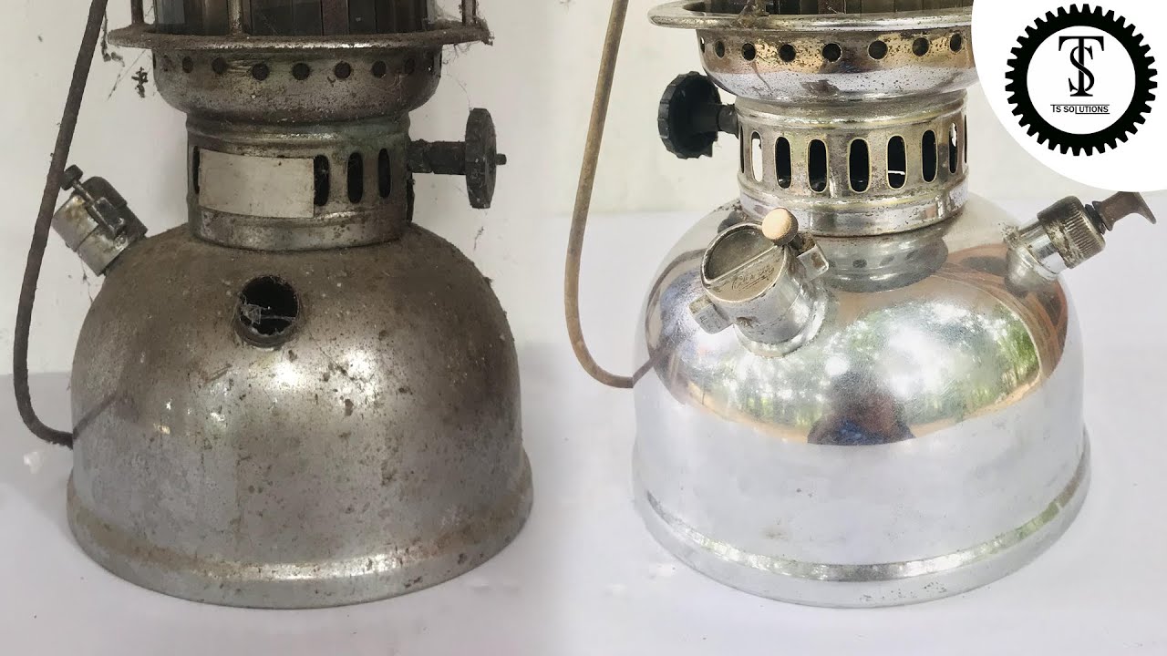 Petrol Lamp Restoration| Restoration | Old antique lamp - YouTube