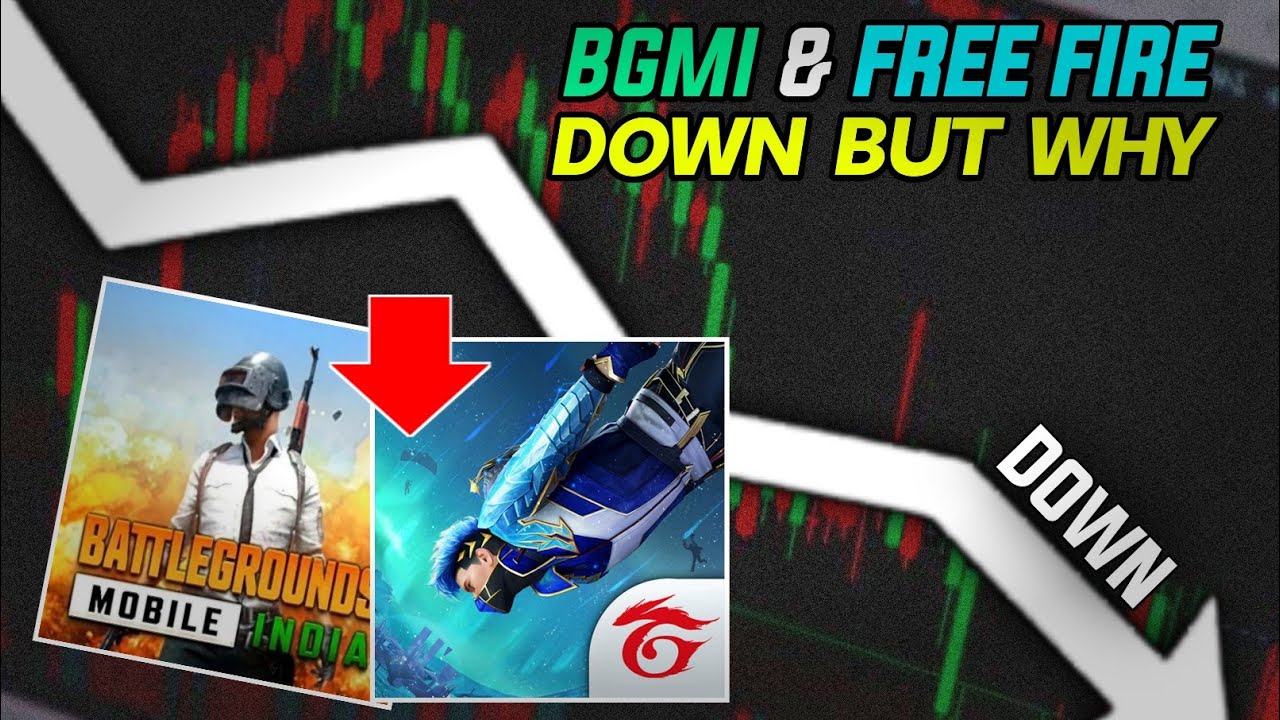 BGMI AND FREE FIRE DOWNFALL 📉 BUT WHY 🤔 | BATTELGROUND COMMUNITY DOWN 🥺 ...