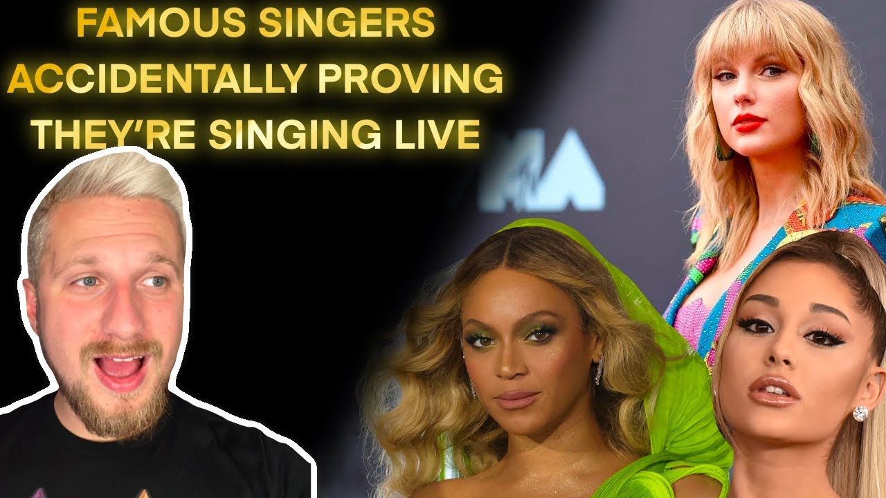 Gamer reacts to "Famous Singers Accidentally Proving They're Really ...