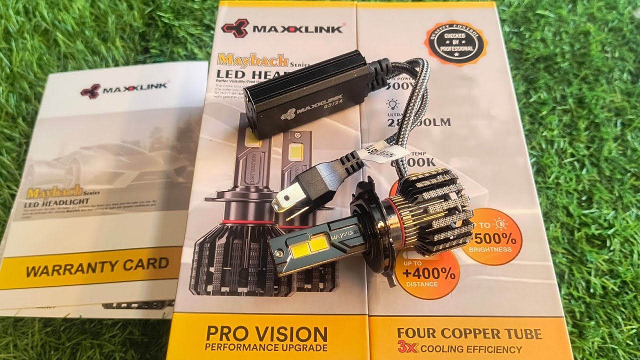 MAXXLINK MAYBACH 300 WATT LED UPGRADE NEW MODEL - YouTube