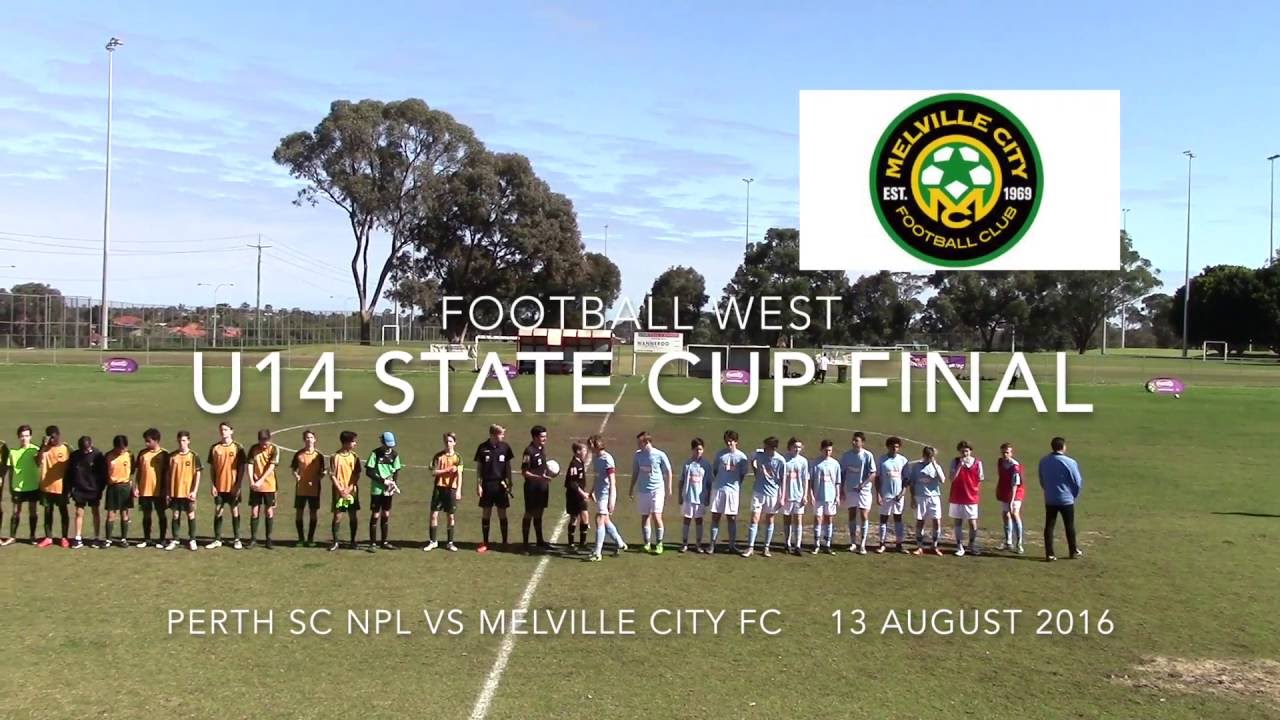 WA U14 State Cup Final Perth SC vs Melville City 13 Aug 2016 - YouTube