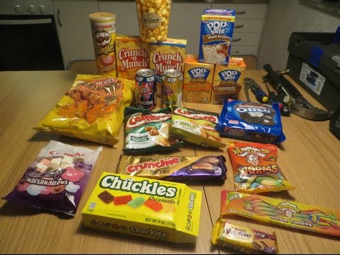 Massive American Candy Haul/Unboxing